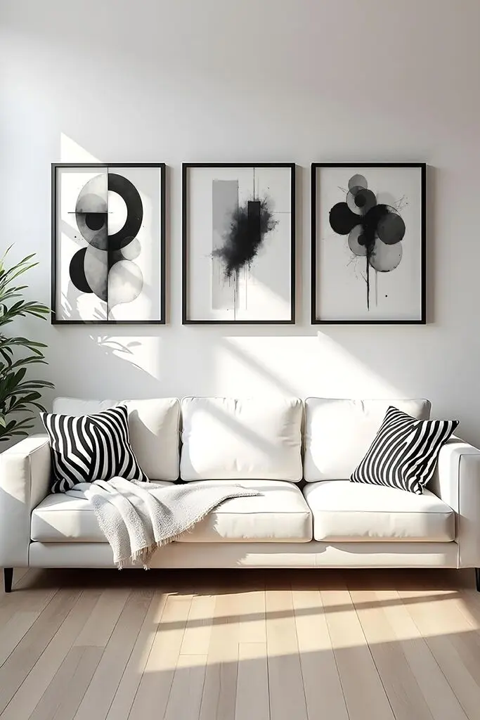 Wallity Uramljena slika Huhu434, 20x30 cm , 3 dela