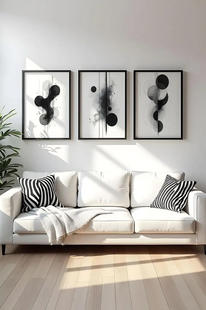 Wallity Uramljena slika Huhu435, 20x30 cm , 3 dela