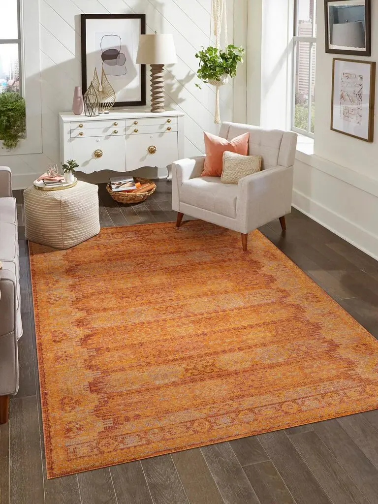 Conceptum Hypnose Tepih Antik 1115, 80x150 cm, Narandžasti