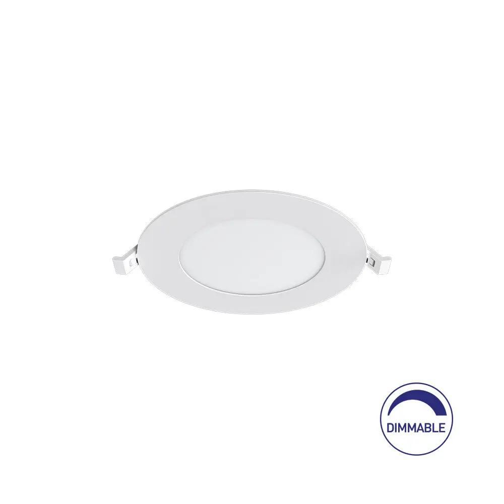 Braytron Ugradni LED panel BRY-SMD-CRP-6W-OKRUGLI-DIMABILNI-4INC-BELI-3000K