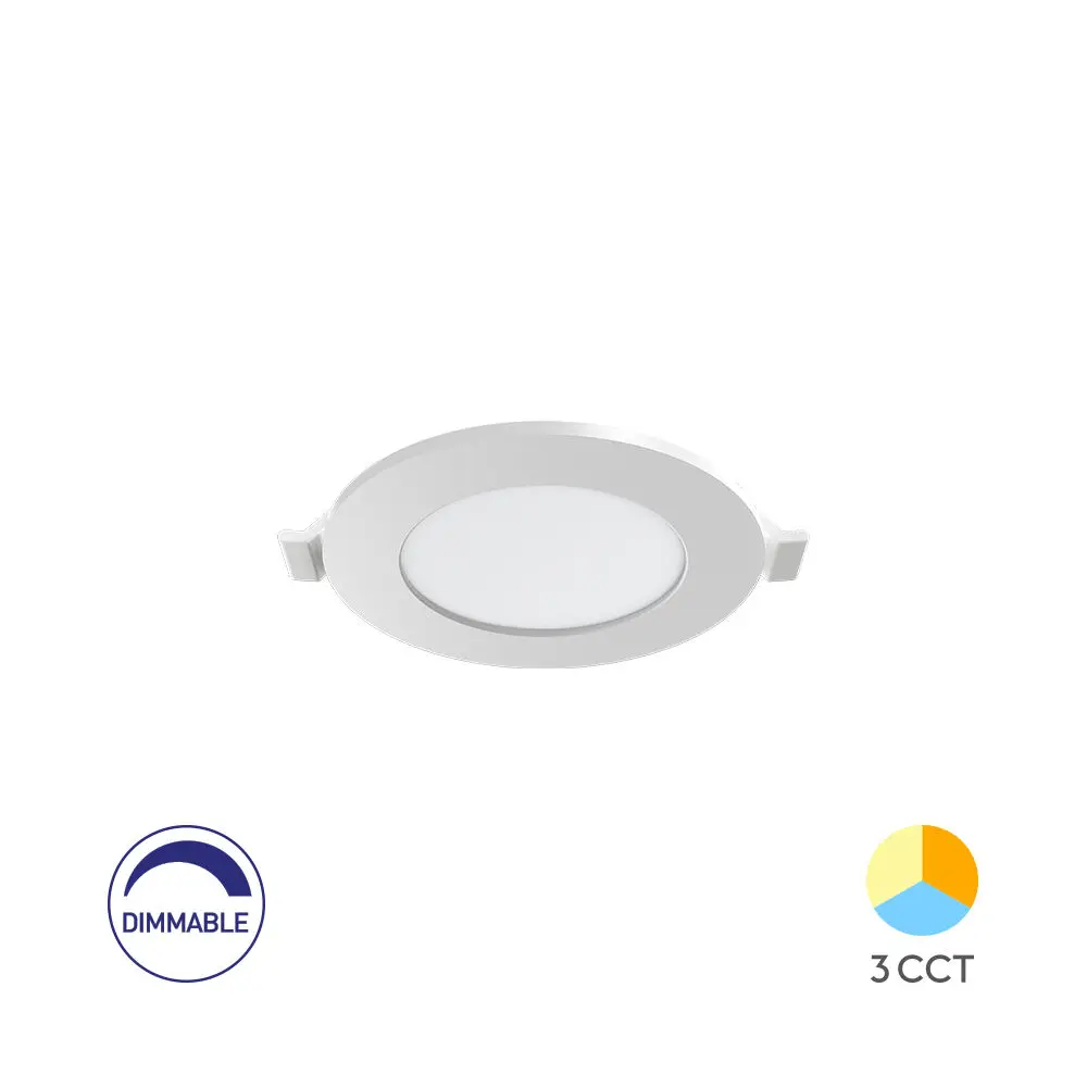Braytron Ugradni LED panel BRY-SMD-CRP-4W-KRUG-DIMABILNI-3INC-BELI-3U1