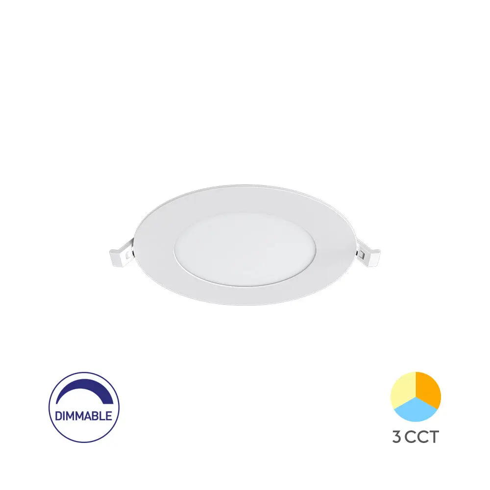 Braytron Ugradni LED panel BRY-SMD-CRP-6W-KRUG-DIMABILNI-4INC-BELI-3U1