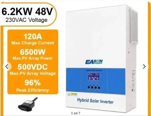 Solarni hibridni inverter 6.2KW