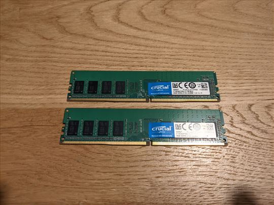 Crucial 2x4GB DDR4 2133MHz - cena za komplet
