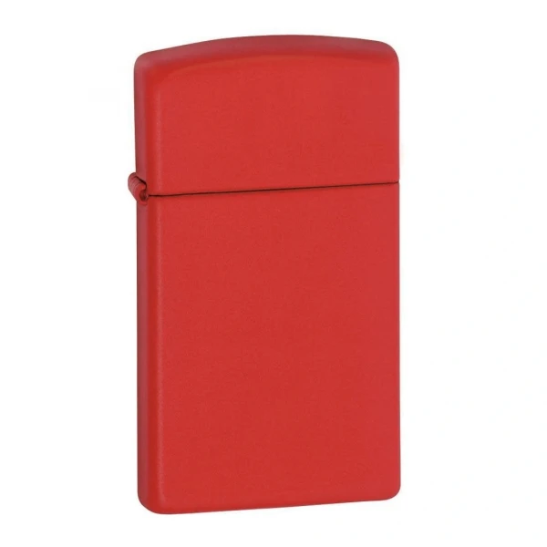 ZIPPO upaljač SLIM RED MATTE