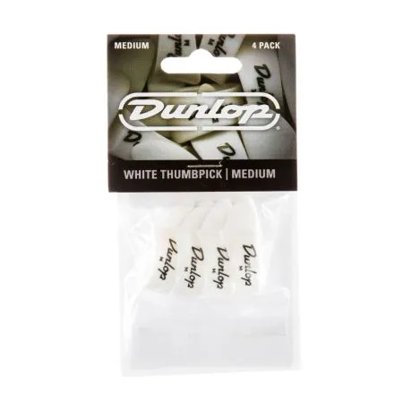 Jim Dunlop 9003P WHITE T-PK LRG-4-PLYPK