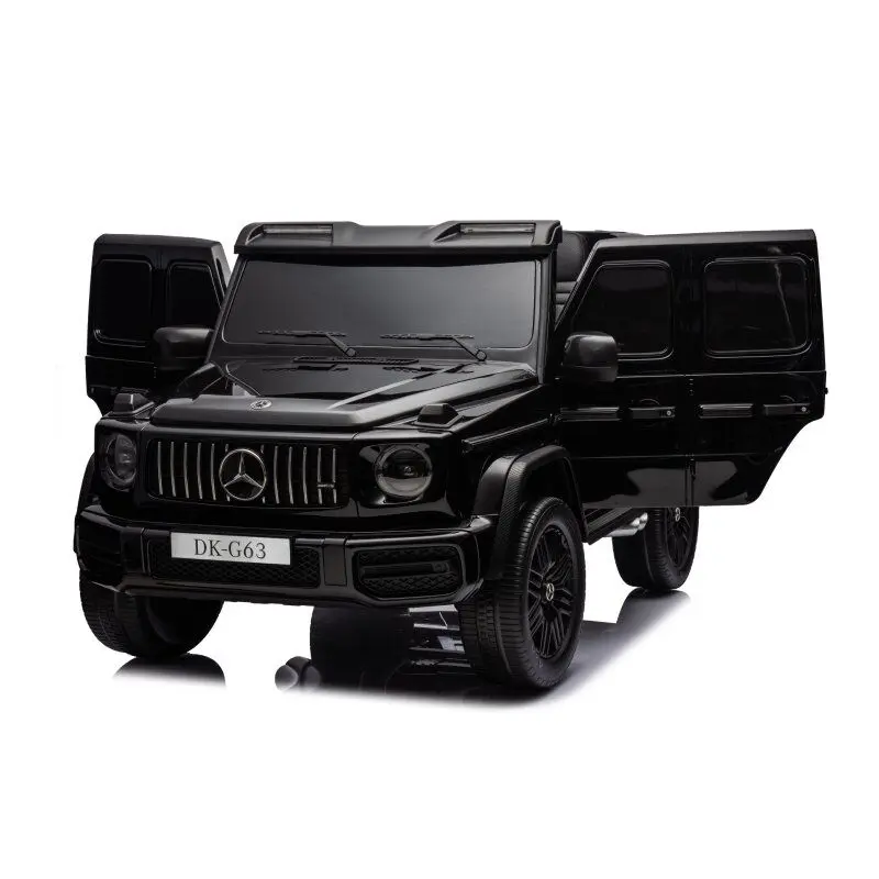 Premium Stil Dečiji Automobil na akumulator Mercedes G63 4X4, Dvosed, Premium Oprema, Crni