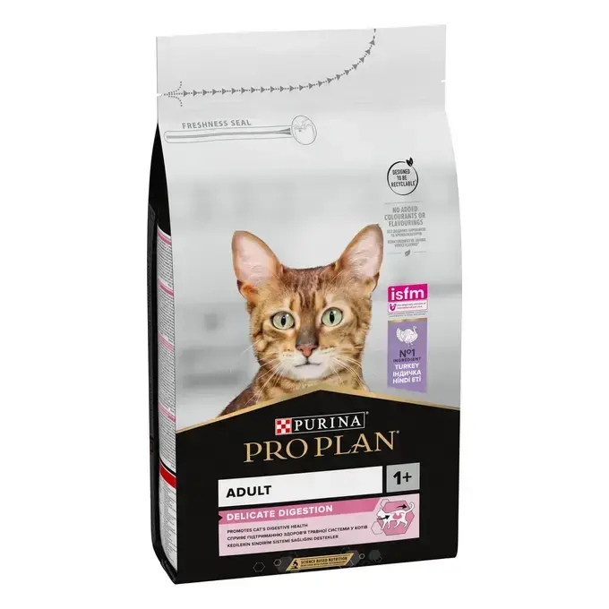 PURINA PRO PLAN Suva hrana za mačke sa ukusom ćuretine 10 kg DELICATE