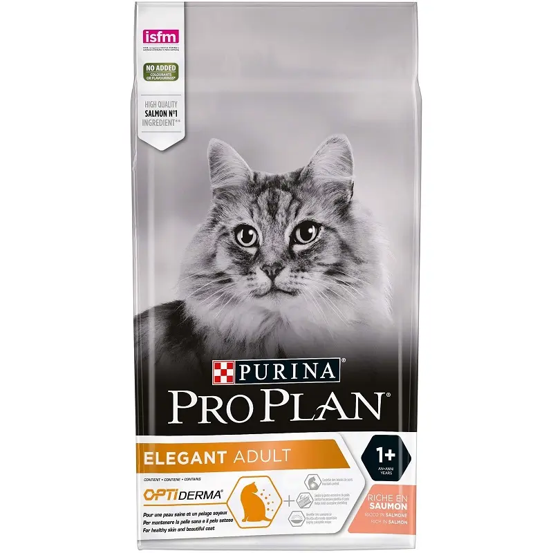 PURINA PRO PLAN Suva hrana za mačke sa ukusom lososa 10 kg ELEGANT