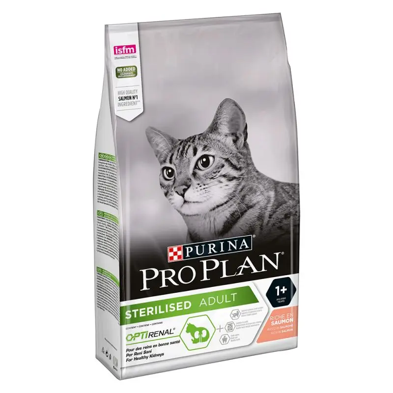 PRO PLAN Suva hrana za mačke, Cat Adult Sterilised Renal, Losos, 1.5 kg