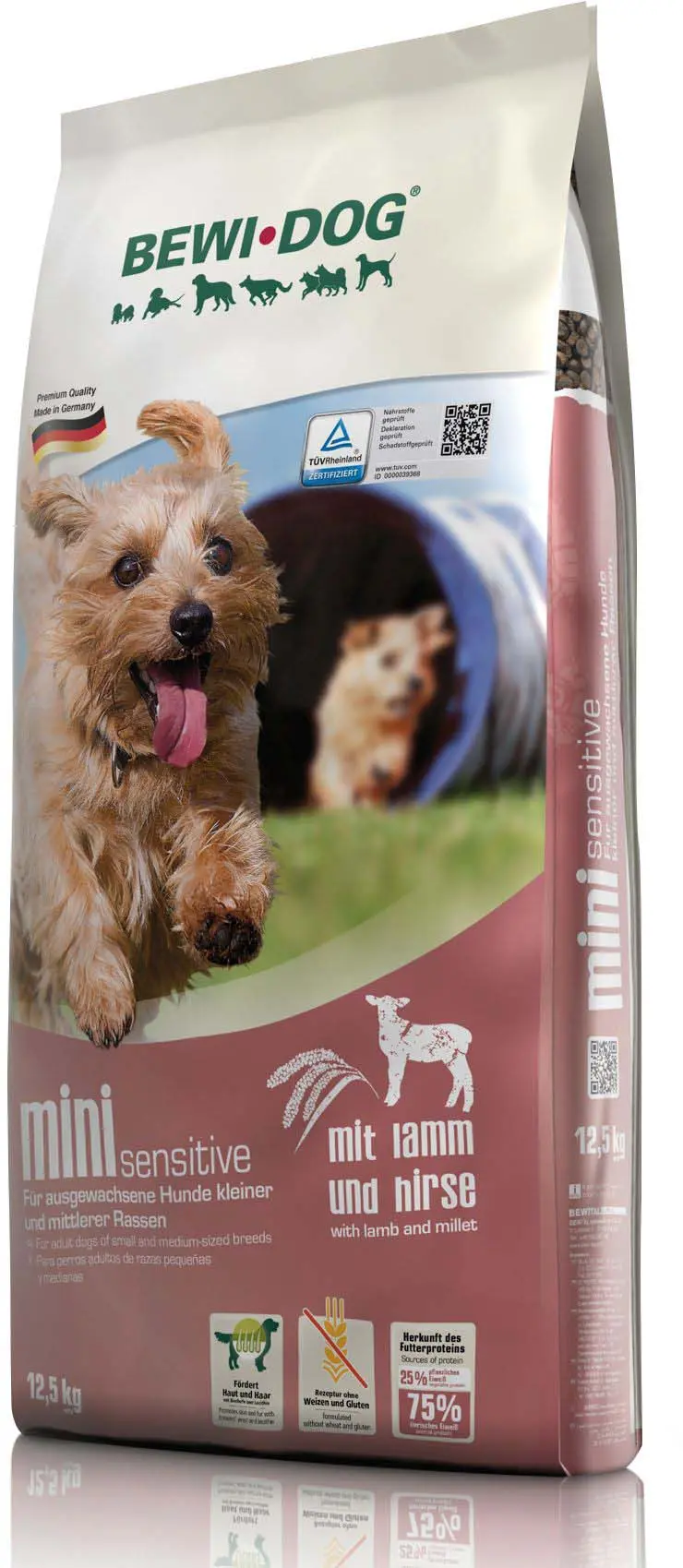 BEWI DOG Hrana za osetljive odrasle pse malih rasa, Mini sensitive, 12.5 kg