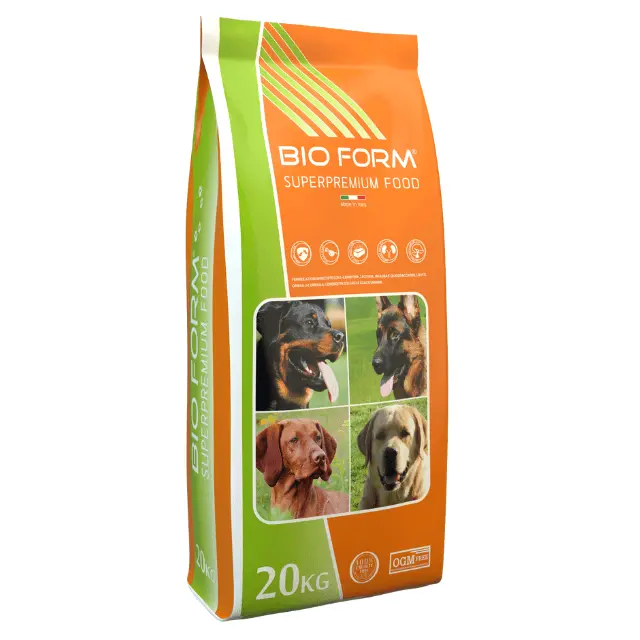 BIO FORM Hrana za odrasle pse Superpremium Dog Adult, Piletina i ćuretina, 20 kg