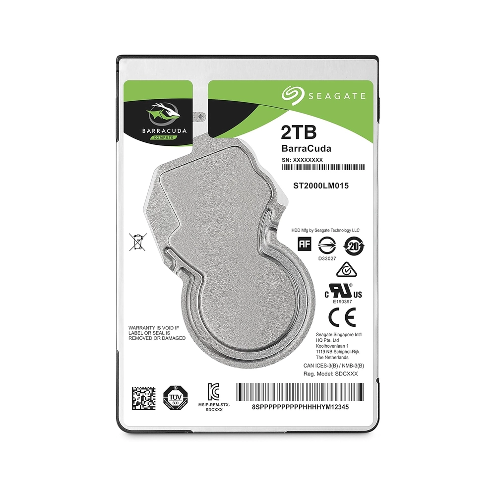 Seagate 2TB ST2000LM015 Barracuda 128MB 2.5in