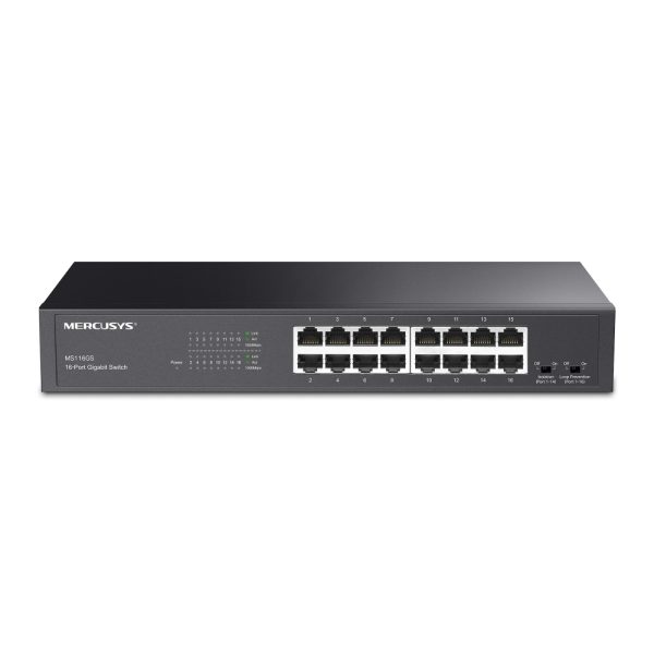 MERCUSYS MS116GS(UN) 16-Port Gigabit Desktop/Rackmount Switch
