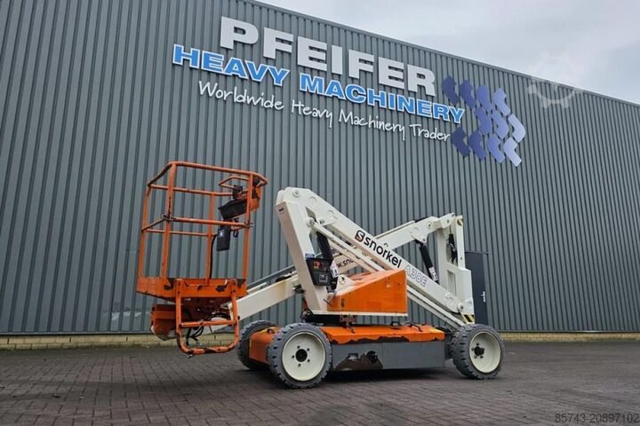 Artikulisan teleskopski bum lift
Snorkel A38E As-Is, Electric, 13.5m Working Height, 6.1m R