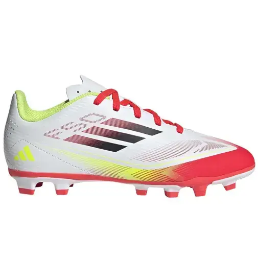 Adidas Kopačke za dečake F50 Club FG MG J, Bele