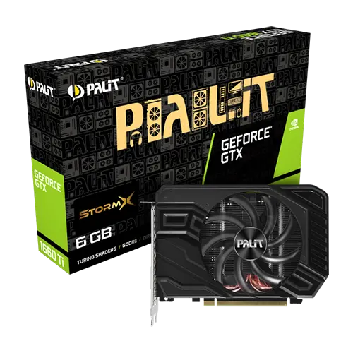 Palit GTX1660Ti Stormx NE6166T018J9-161F Grafička karta, NVD, 6GB GDDR6, 192bit