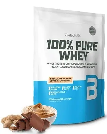 Biotechusa Protein Pure Whey, Čokolada, 1kg
