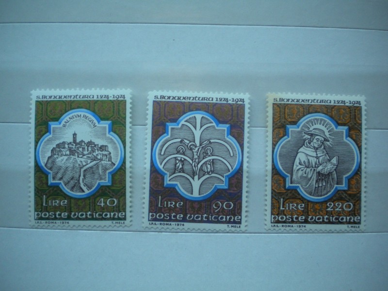 VATIKCAN - S.BONAVENTURA 1274-1974