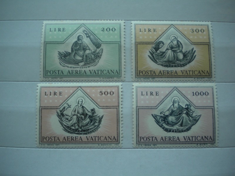VATICAN - POSTE AEREA 1970
