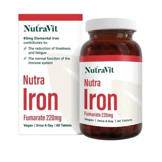 Nutravit iron fumarate 220mg tablete a60