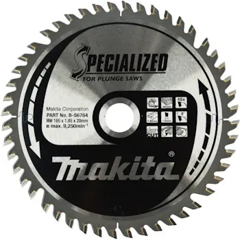 Makita T.C.T list testere sa tvrdim metalnim (karbidnim) zupcima za SP600D 165x20mmx48T B-56764