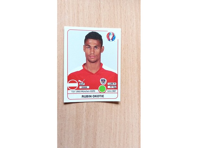 Euro 2016 Panini sličica broj 646