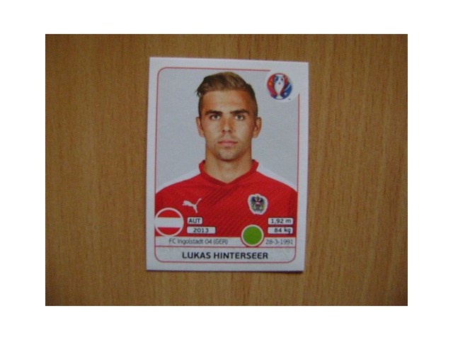 Euro 2016 Panini sličica broj 645