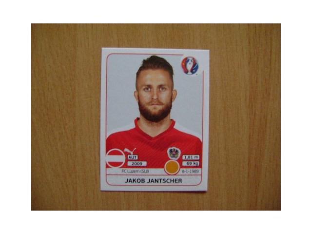 Euro 2016 Panini sličica broj 640