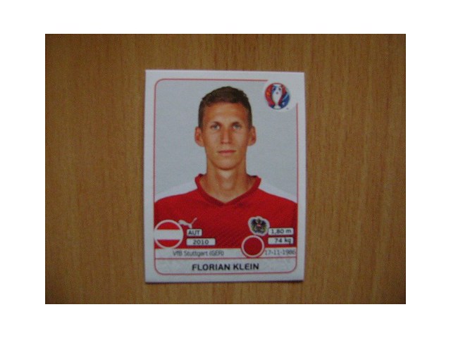 Euro 2016 Panini sličica broj 636