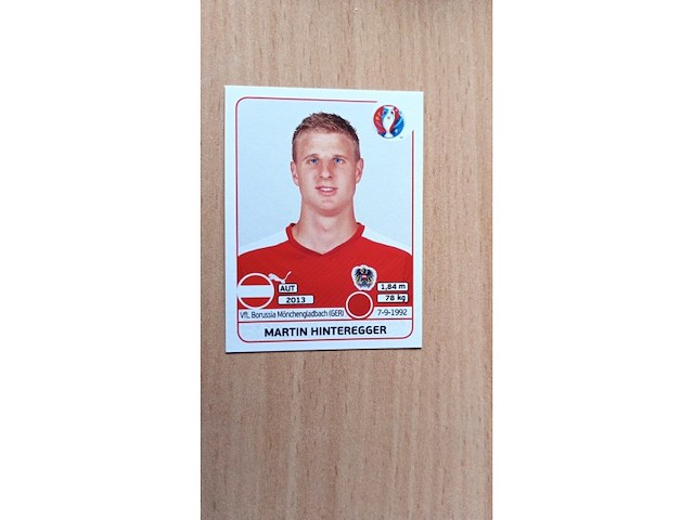 Euro 2016 Panini sličica broj 634