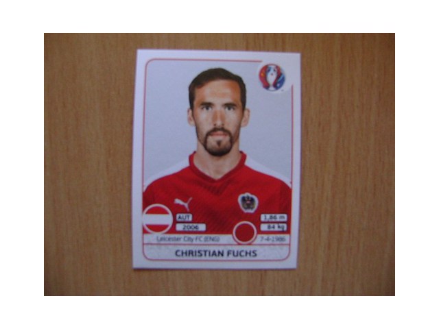 Euro 2016 Panini sličica broj 631