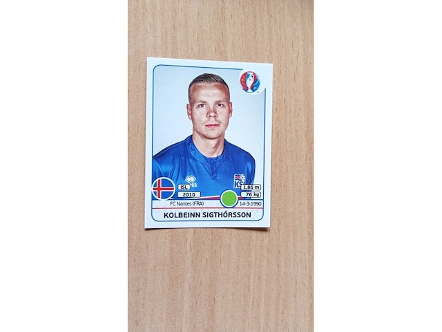 Euro 2016 Panini sličica broj 627