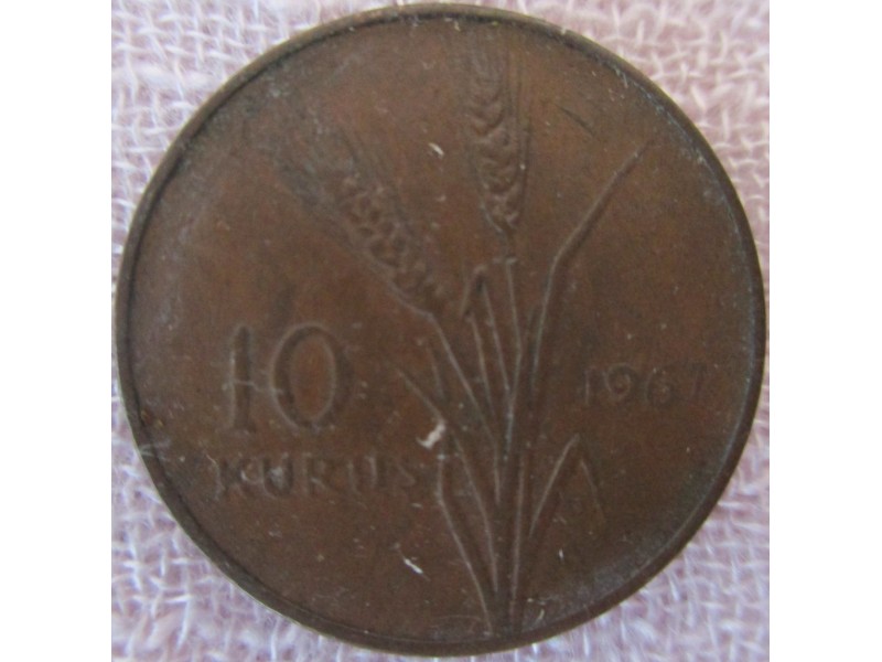 10 kurusa 1967, Turska