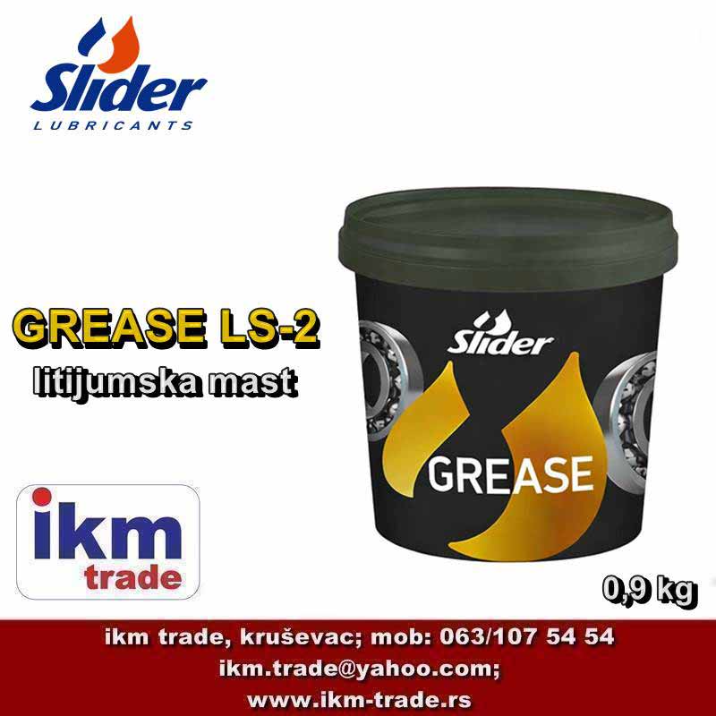 SLIDER GREASE LS-2 litijumska mast 0,9kg