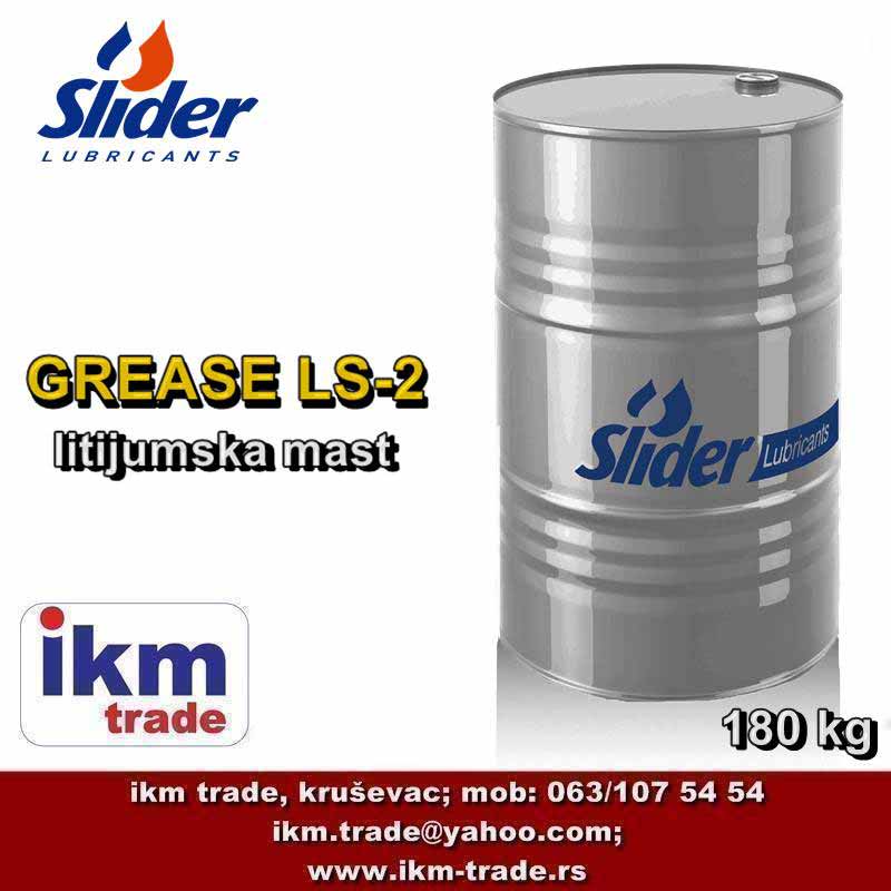 SLIDER Litijumska mast LS-2 GREASE 180 kg