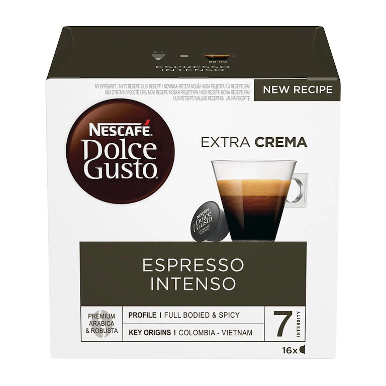 Nescafe Dolce gusto Instant Espresso kapsule za kafu Intenso, 210g, 30 kapsula