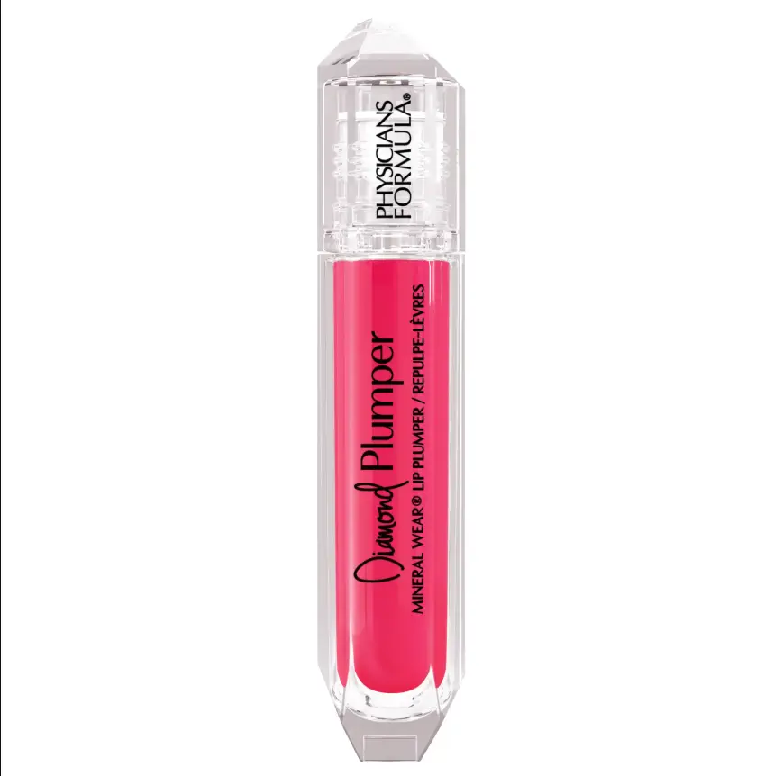 Physicians Formula Mineral Wear Diamond Plumper Sjaj za usne, 5 ml, Roze, Translucent