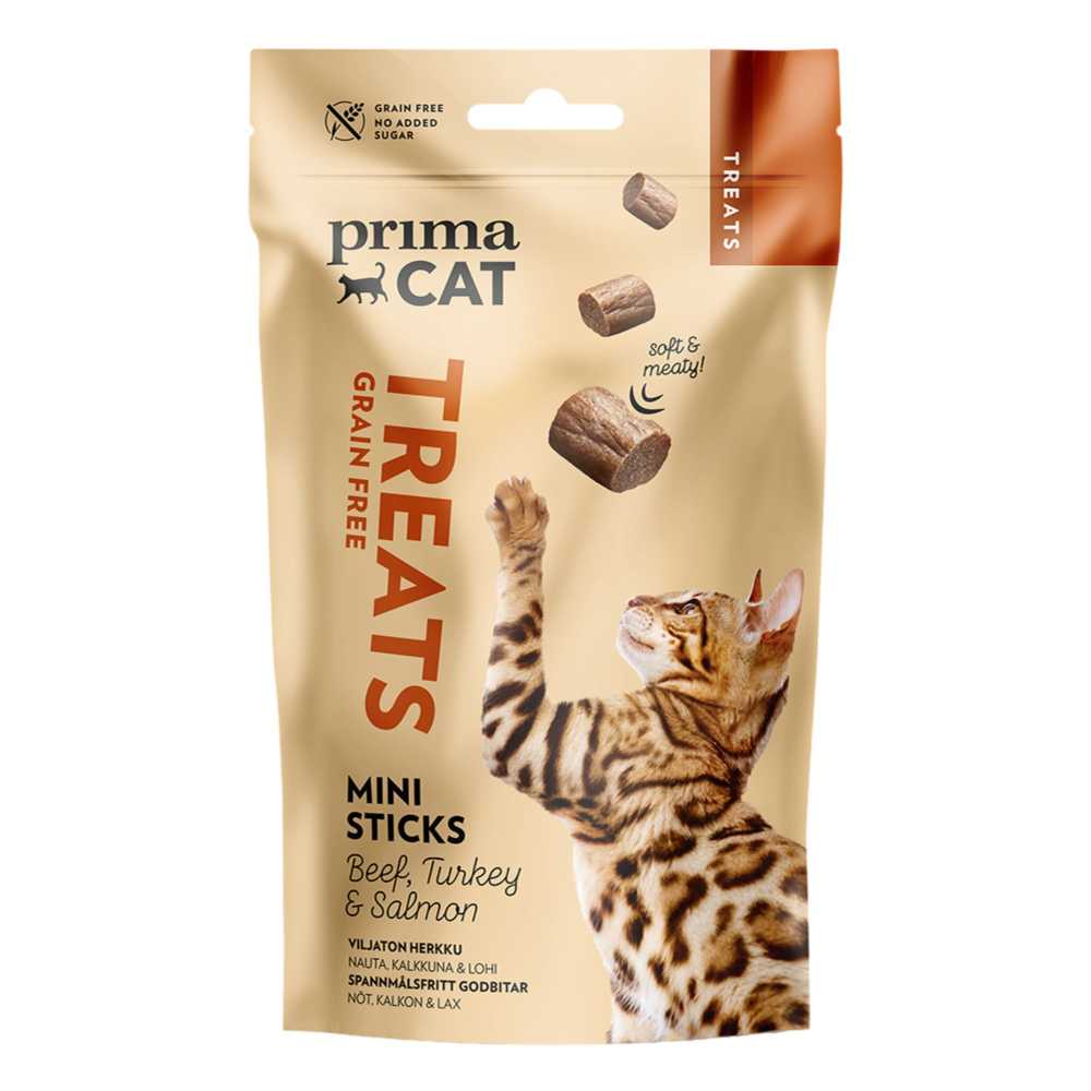 Prima Cat snacks GF - Mini sticks 50g
