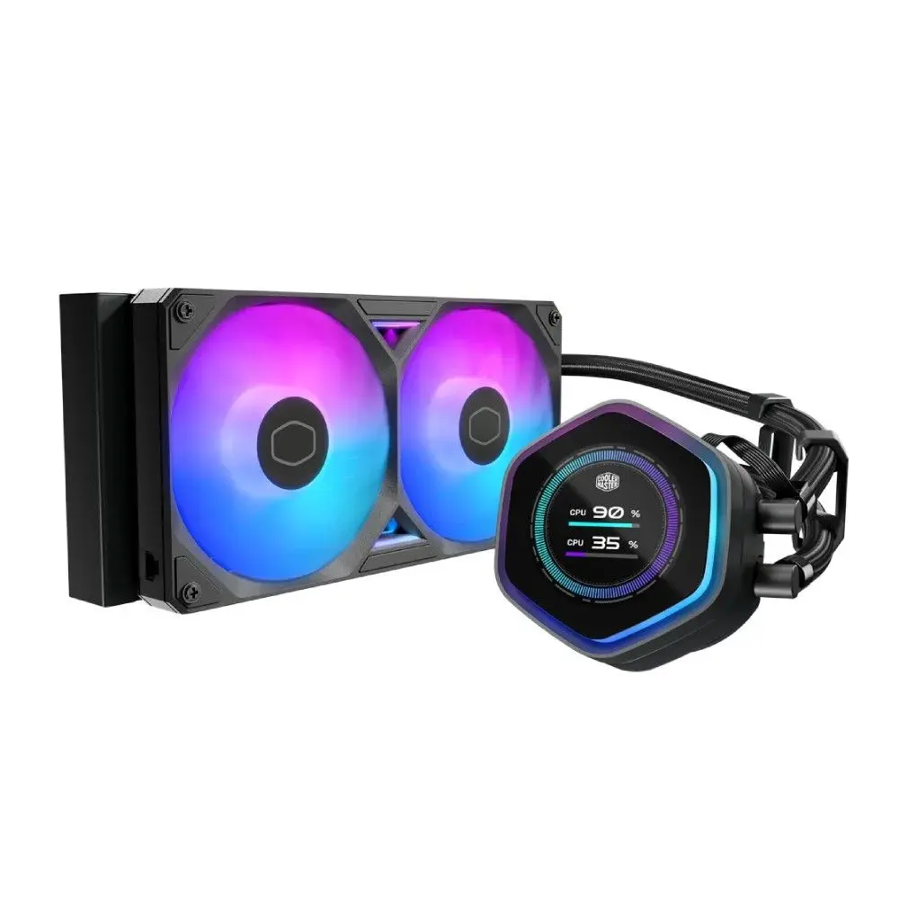COOLER MASTER MasterLiquid Atmos II LCD 240 Black