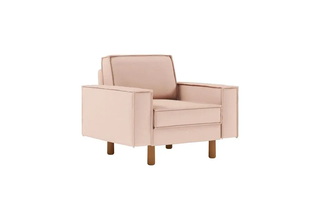 Atelier del Sofa Fotelja Sparrow 1, Svetloroze