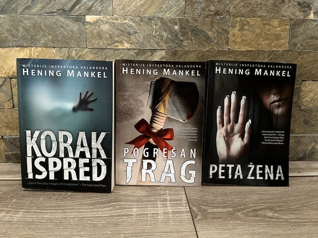 Hening Mankel - Pogresan trag, Korak ispred, Peta zena
