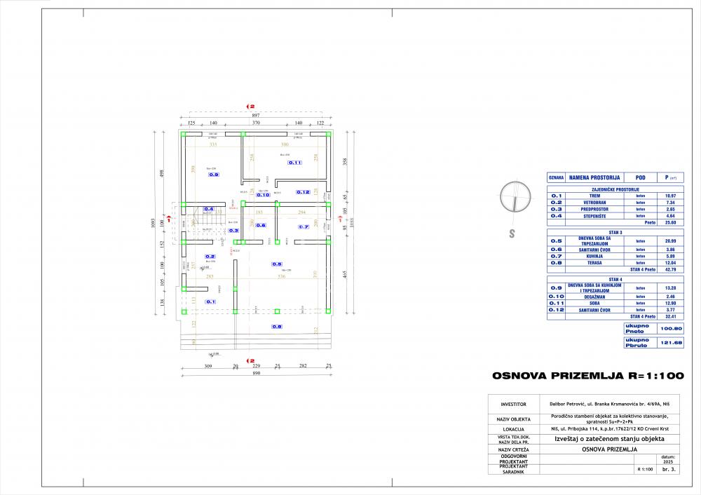 Jednoiposoban stan u novogradnji-Branko Bjegović ID#2317 81.000 €