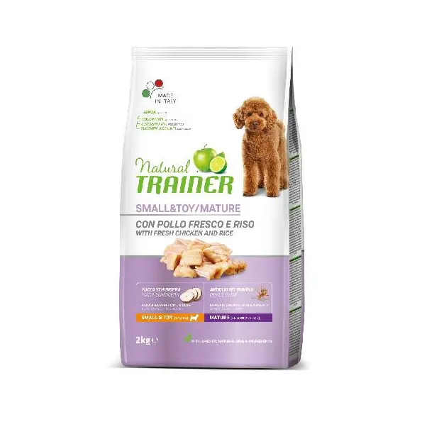TRAINER Hrana za pse Dog Small&Toy Adult, Dry-Cured Ham, 2kg