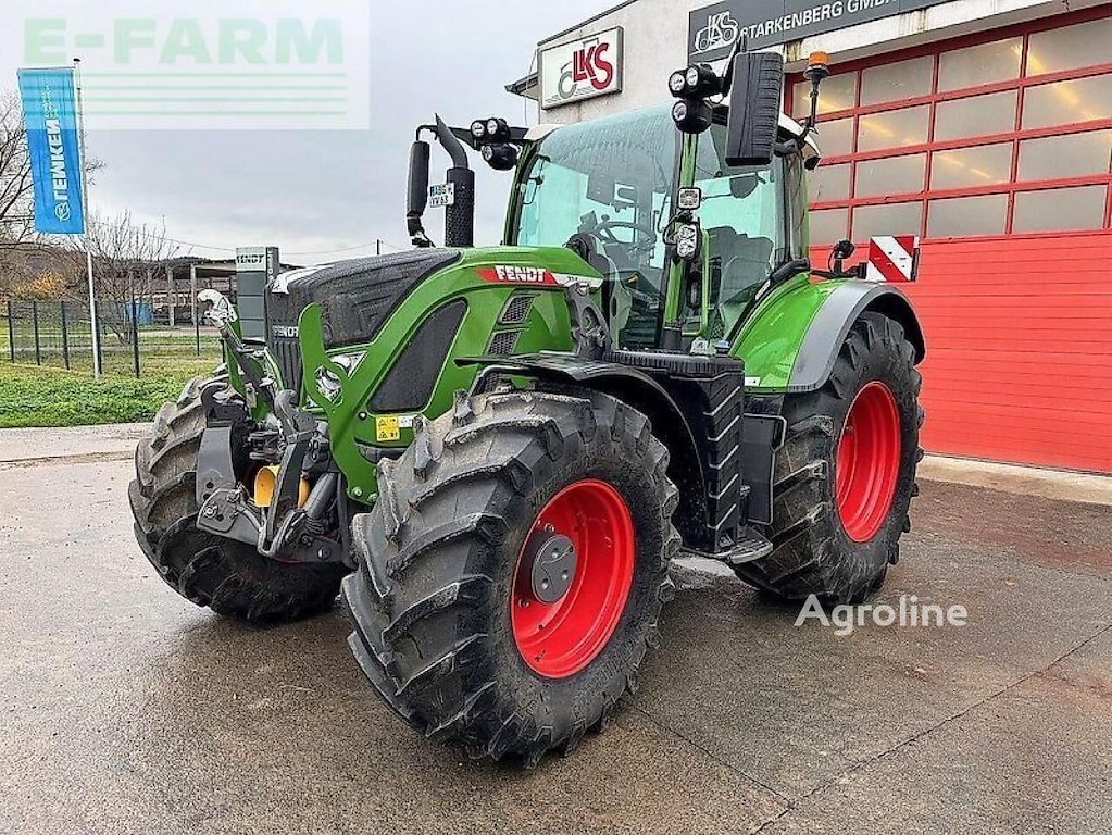 Fendt 724 profi+ setting 2 traktor točkaš
