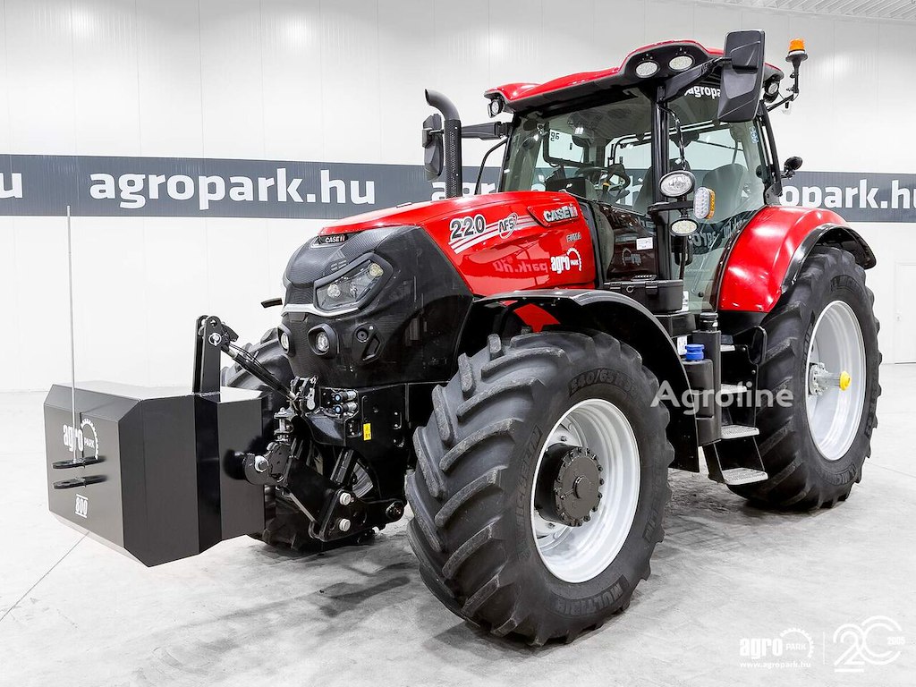 Case IH Puma 220 PowerDrive 19/6 transmission (50 km/h), suspended front traktor točkaš