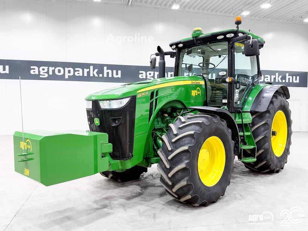 John Deere 8310R 16/5 Powershift, ILS, Active Seat, air brakes, SF3000 Auto traktor točkaš