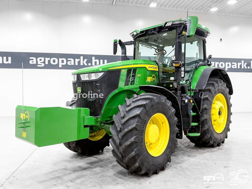 John Deere 7R 290 AutoPowr IVT 50 km/h. axle suspension, Active Seat II, SF traktor točkaš