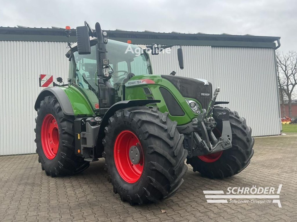 Fendt 724 VARIO S4 PROFI PLUS traktor točkaš