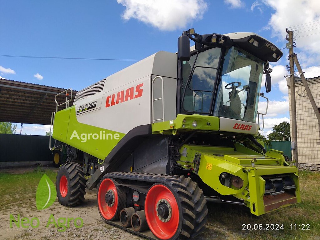 Claas Lexion 600TT (v naiavnosti) kombajn za žito